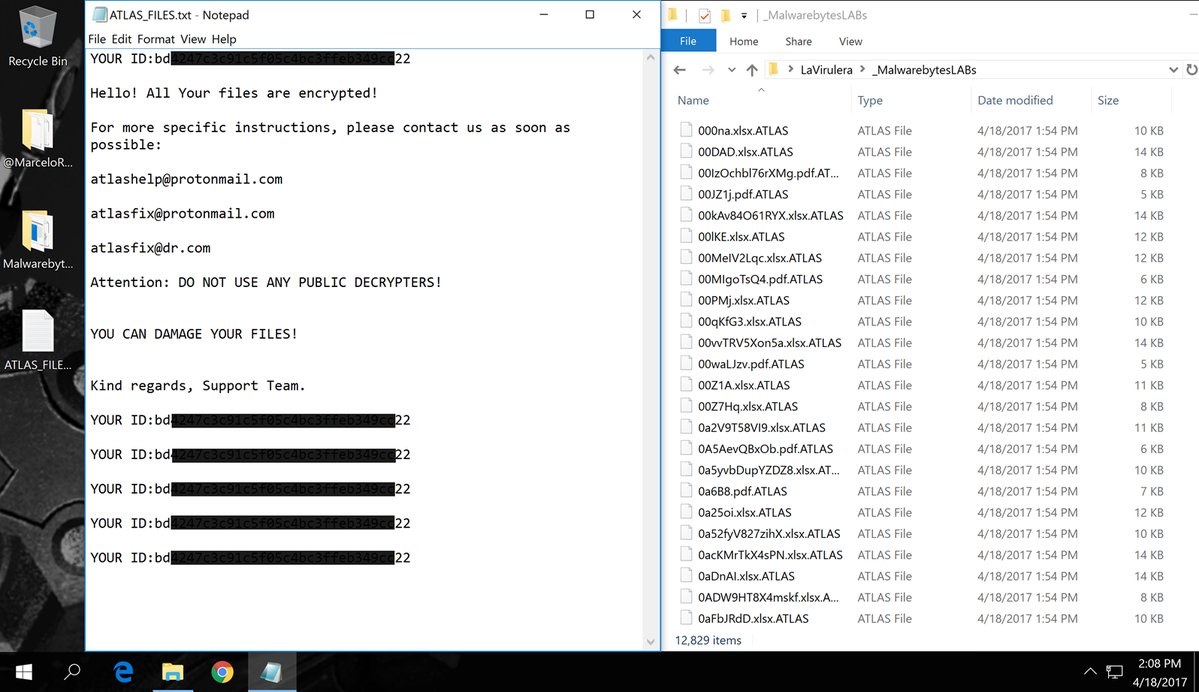 The Week in Ransomware - April 21st 2017 - Locky Returns